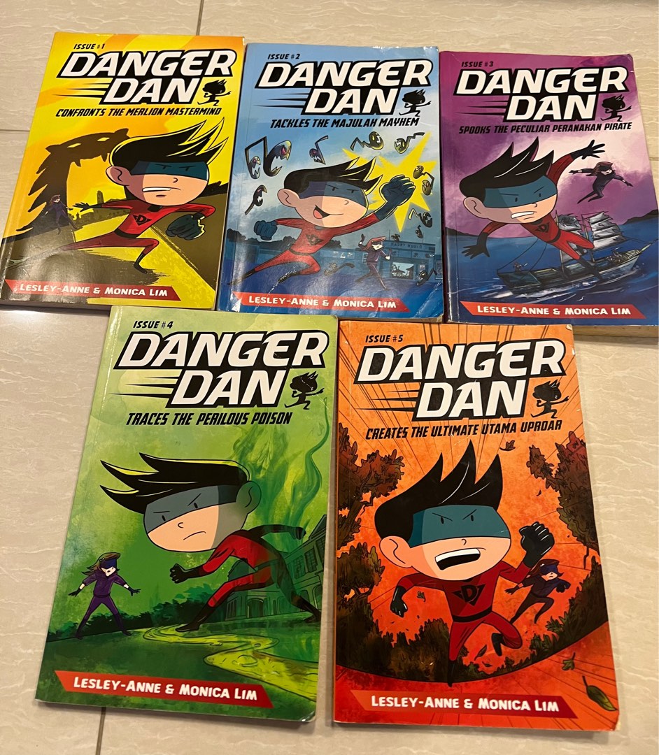 Danger Dan (Issue 1-5), Hobbies & Toys, Books & Magazines, Children's ...