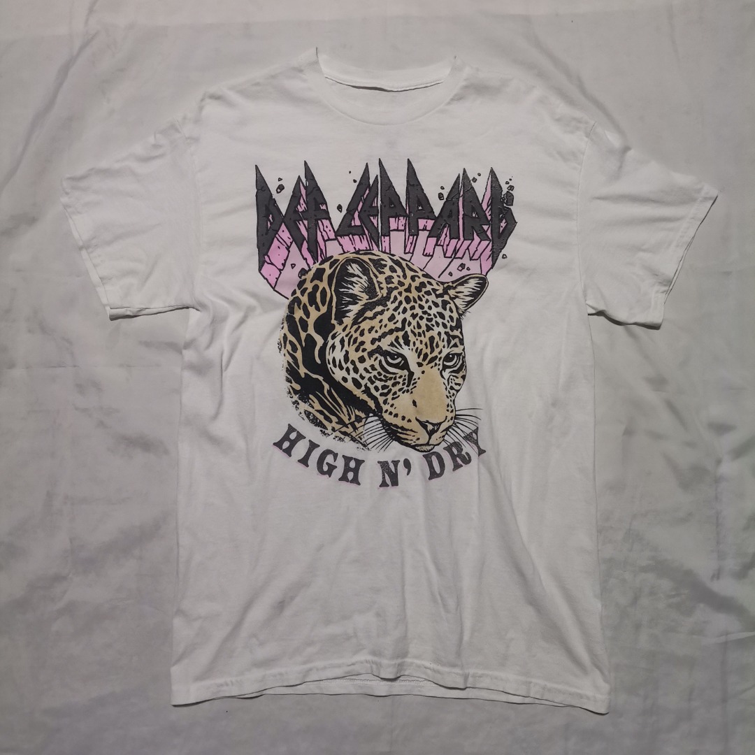 Def Leppard Official Merch, Men's Fashion, Tops & Sets, Tshirts & Polo ...