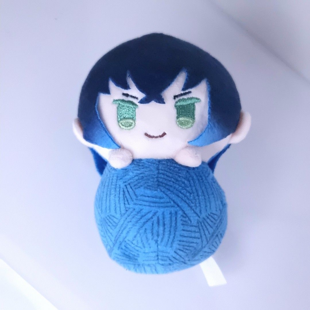 Demon Slayer cute pyokonui plushie Tanjiro Inosuke kny, Hobbies & Toys ...