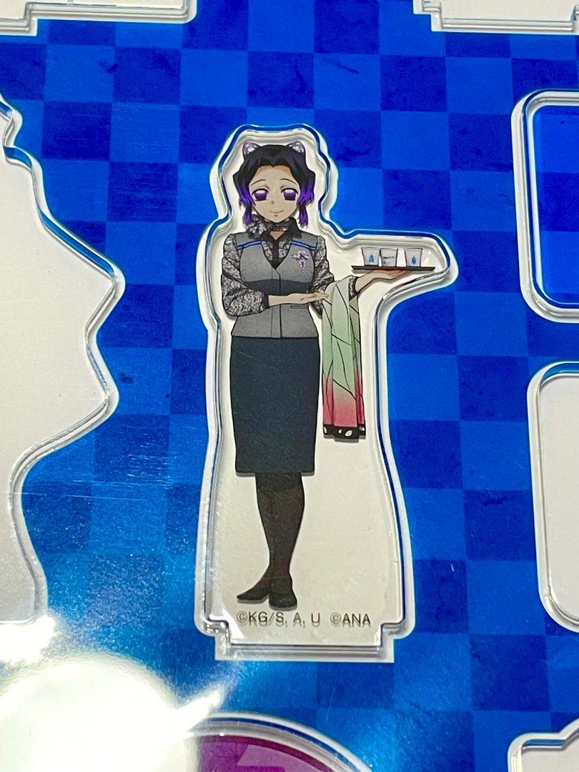 Demon Slayer x ANA stands and folders, Hobbies & Toys, Toys & Games on ...