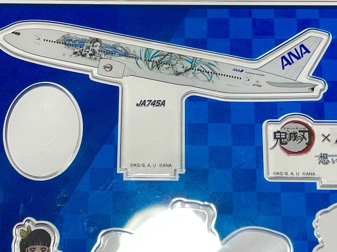 Demon Slayer x ANA stands and folders, Hobbies & Toys, Toys & Games on ...