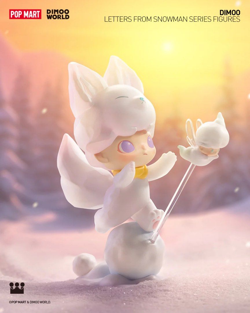 Dimoo Letters From Snowman Series | Snowball effect, Hobbies & Toys ...