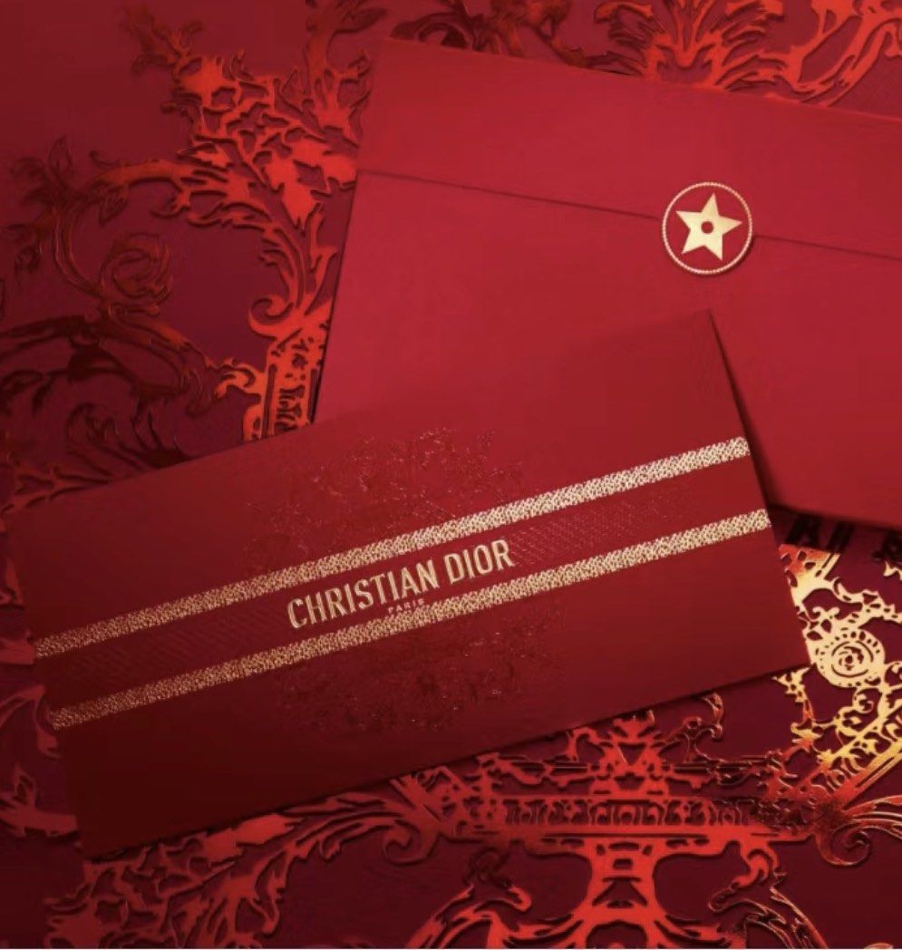 Dior Red Packet 2024, Luxury, Accessories on Carousell