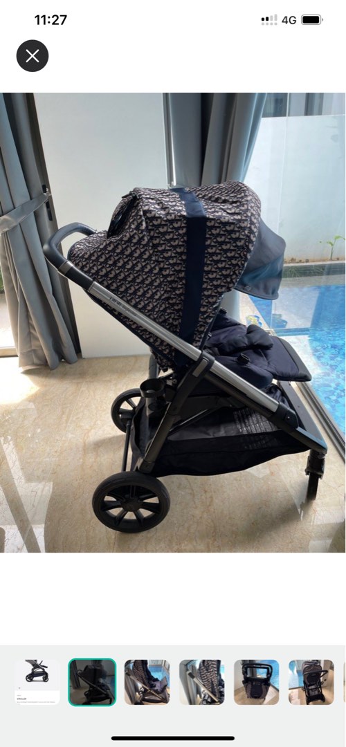 Dior Stroller - 100% authentic, Babies & Kids, Going Out, Strollers on ...