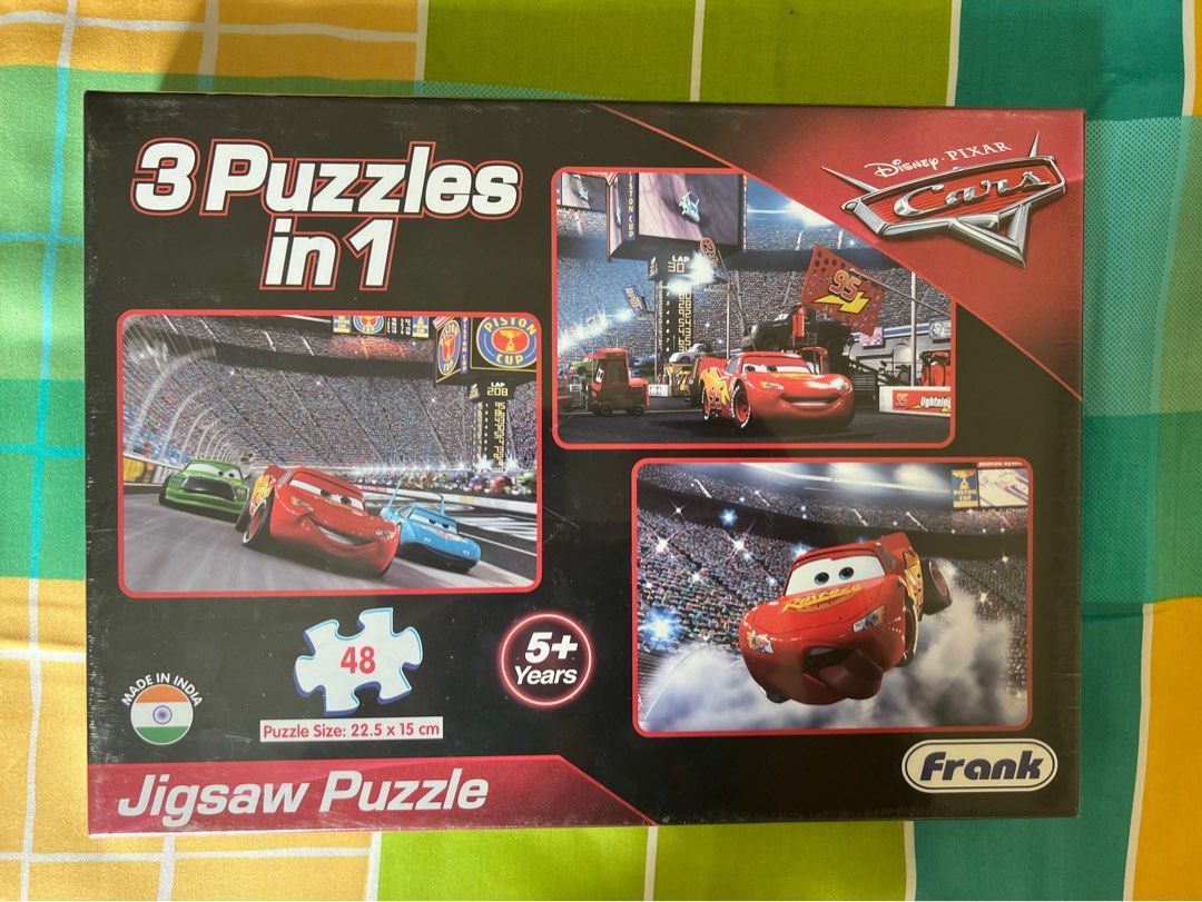 Disney Pixar Cars Puzzles, Hobbies & Toys, Toys & Games on Carousell
