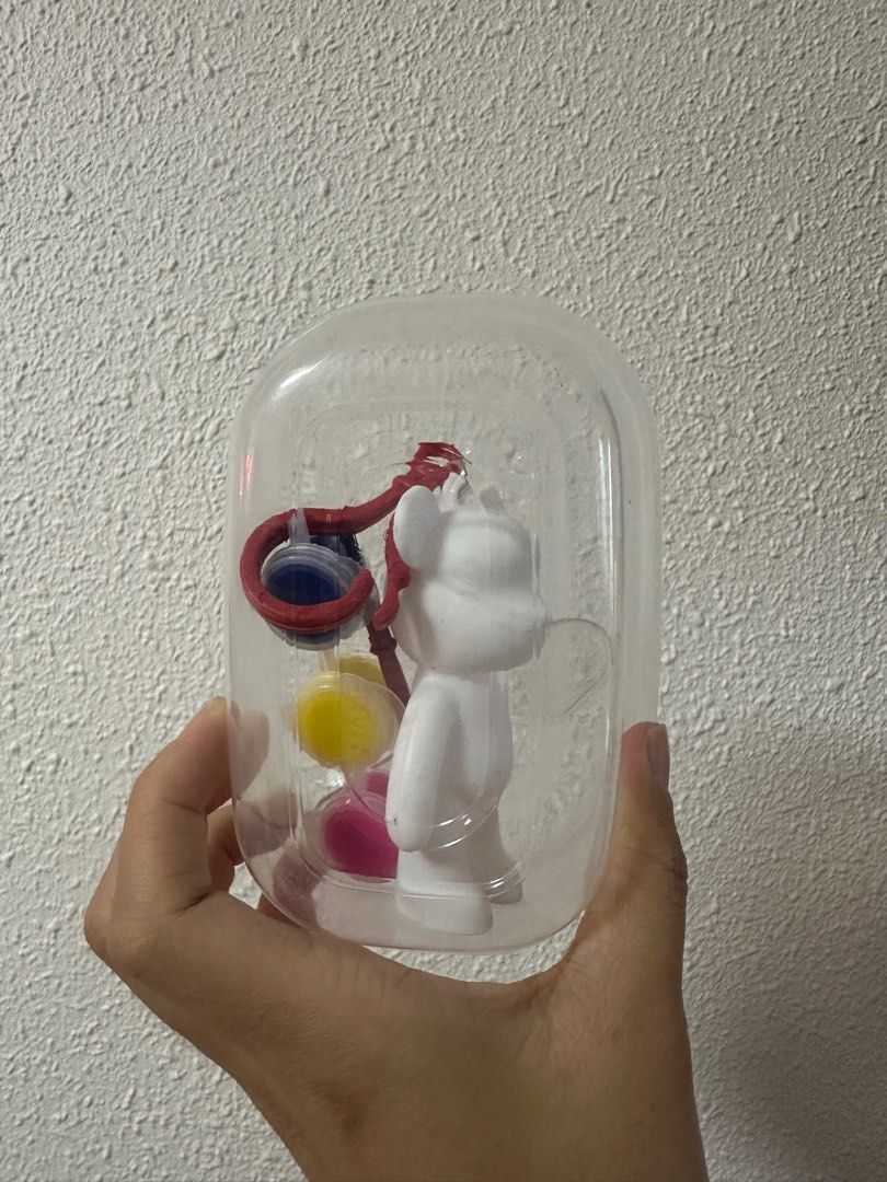 DIY Fluid Bearbrick Keychain, Hobbies & Toys, Stationery & Craft, Art ...