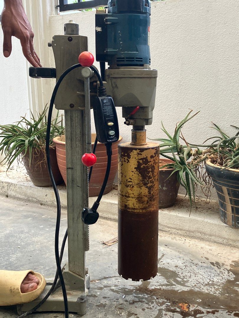 DONG CHENG DZZ200 200MM DIAMOND CORE DRILL WITH WATER SOURCE (Z1Z-FF ...