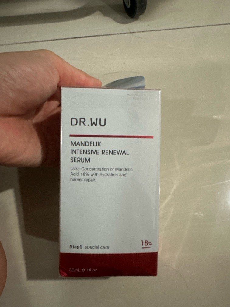 Dr Wu 18% Mandelik, Beauty & Personal Care, Face, Face Care on Carousell