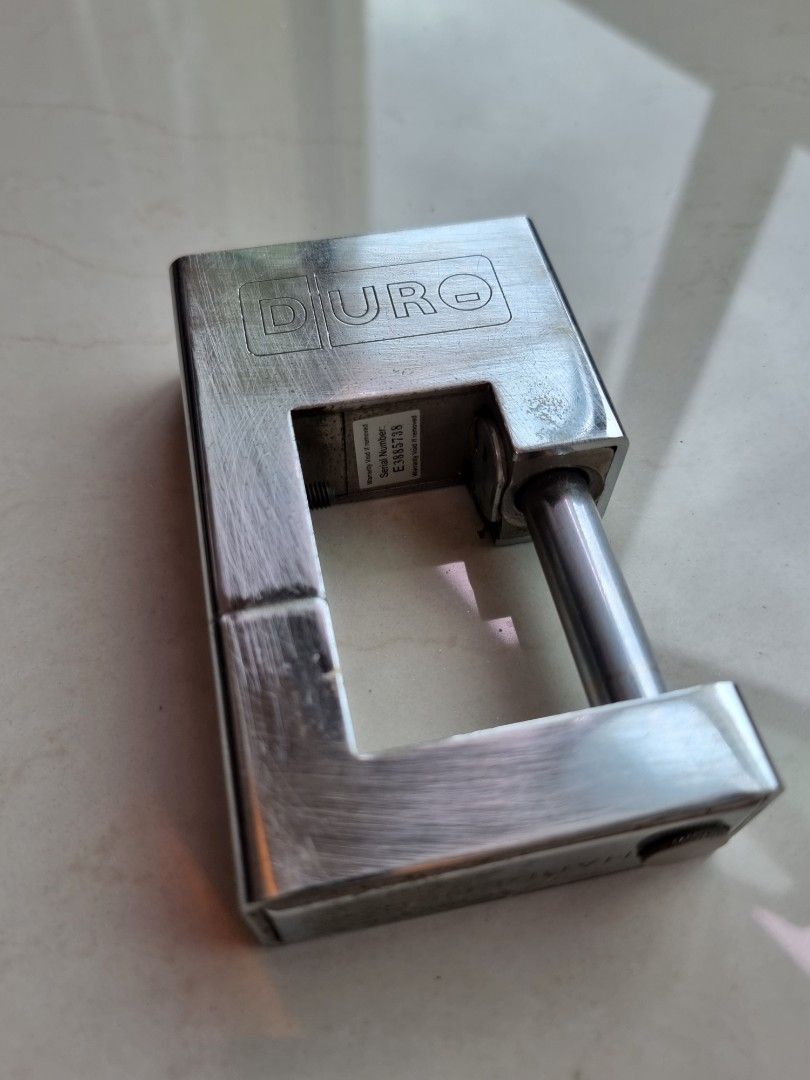 Duro metal gate lock, Furniture & Home Living, Security & Locks, Locks ...