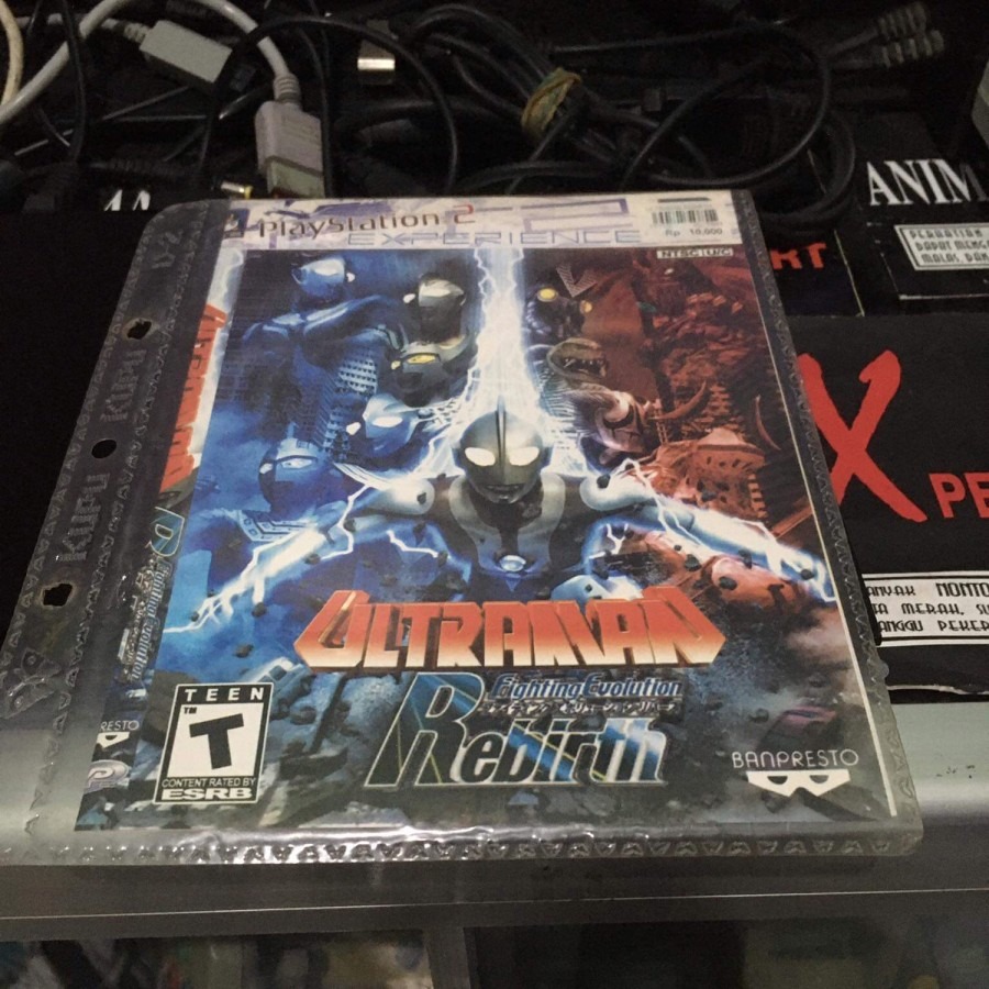 DVD Kopab PS2 Ultraman Fighting Evolution Rebirth, Video Game, Game di ...