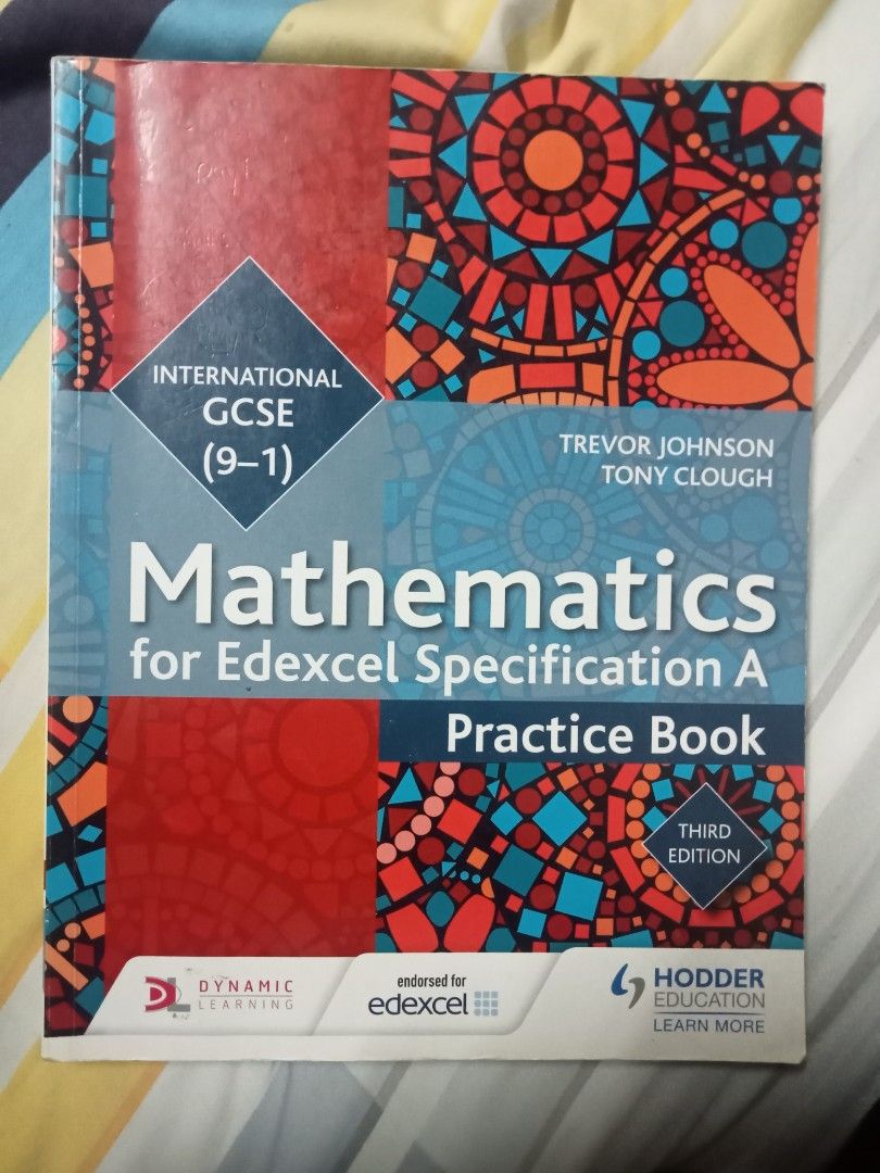 Edexcel Igcse Mathematics Practice Book Specification A Maths Third Edition Hobbies And Toys