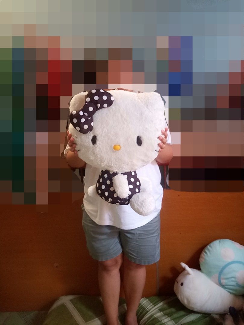 Eikoh Sanrio Hello Kitty Polka Dot Big plush, Hobbies & Toys, Toys & Games on Carousell