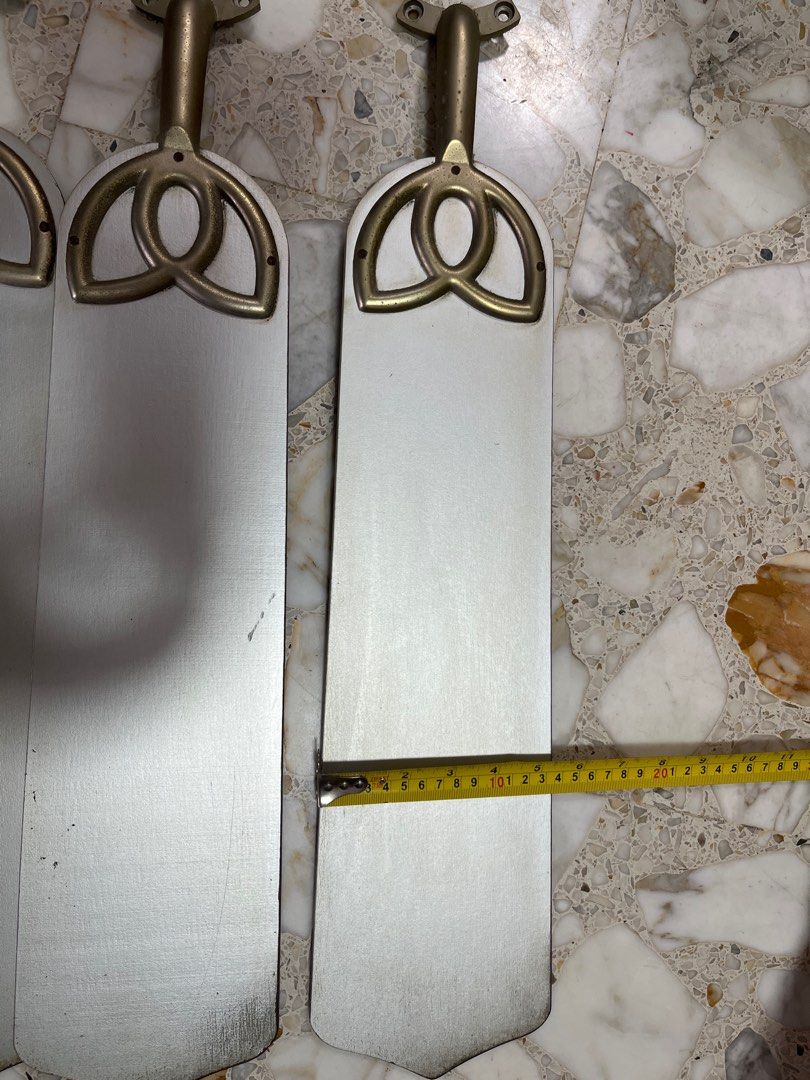 Elmark brand 5 blade Ceiling Fan with 3 speed, Furniture & Home Living ...