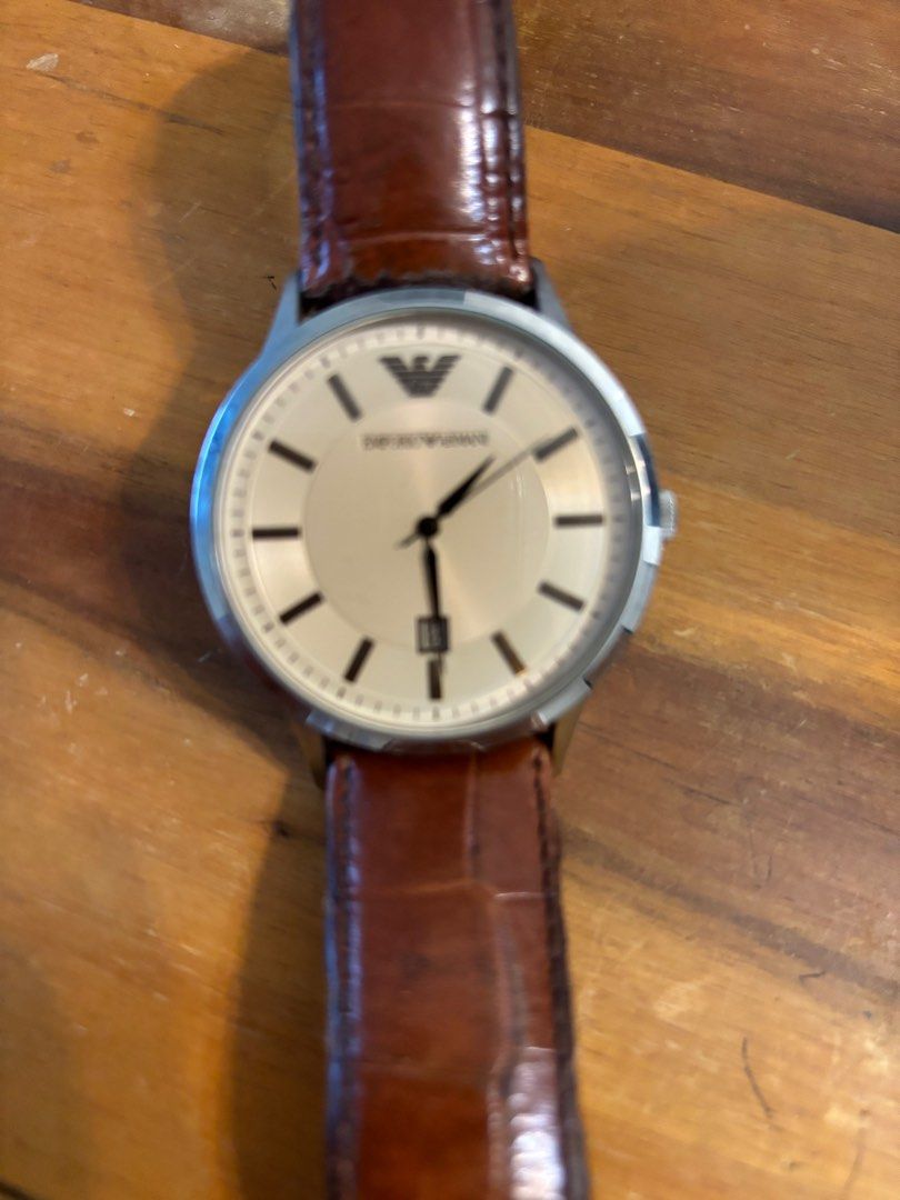 Emporio Armani Watch AR2427, Luxury, Watches on Carousell