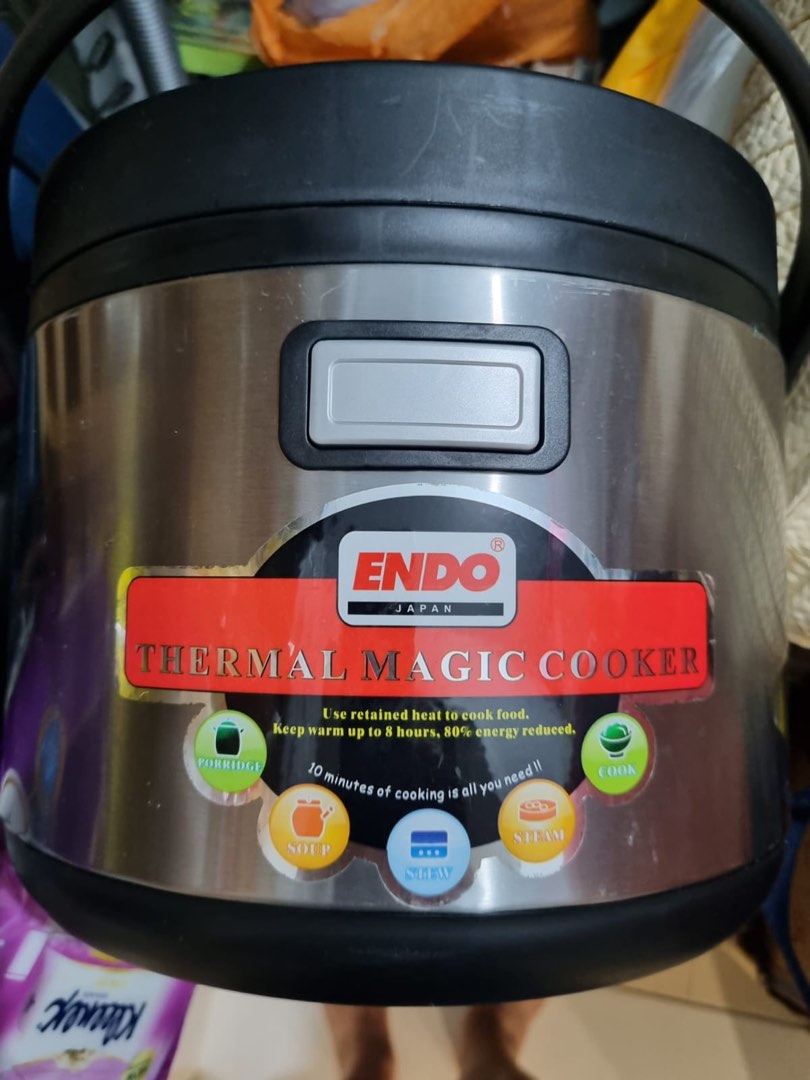 Endo Thermal magic cooker 5L, TV & Home Appliances, Kitchen Appliances ...