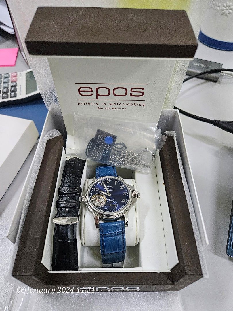 EPOS 3419 Blue LE -072/222, Luxury, Watches on Carousell