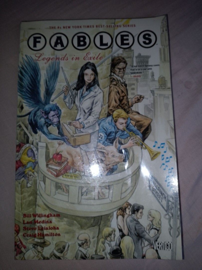 Fables Legends in Exile by Bill Willingham, Hobbies & Toys, Books & Magazines, Fiction & Non ...