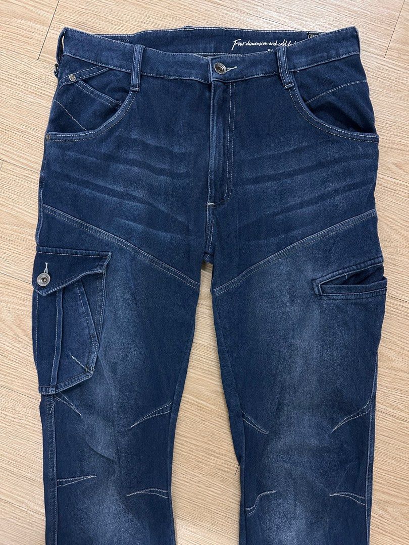 Field Core Four Dimension Aero Light Stretch Denim Cargo Pants, Men's ...