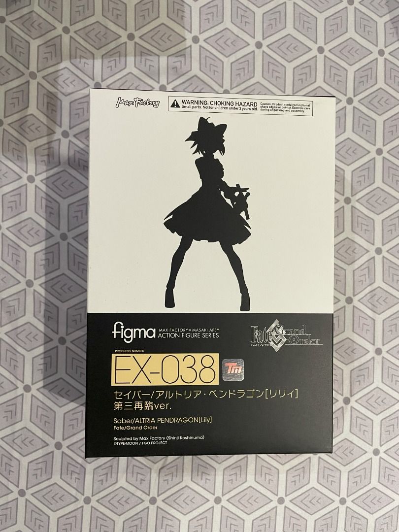 Figma EX-038 Saber Lily Altria Pendragon 3rd Ascension Fate/Grand Order, Hobbies & Toys, Toys ...