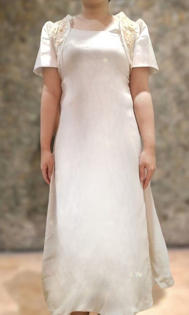 Filipiniana dress and bolero set for rent (graduation + oathtaking ...