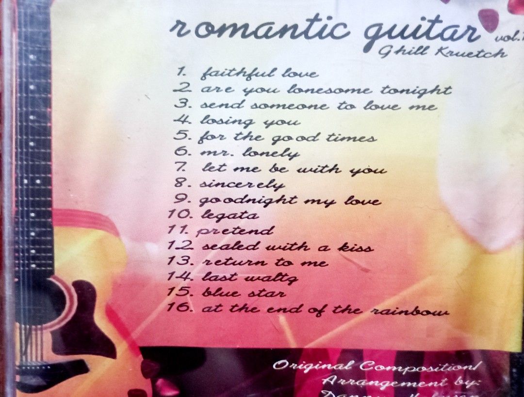 For Sale Romantic Guitar CDs Set, Hobbies & Toys, Music & Media, CDs ...
