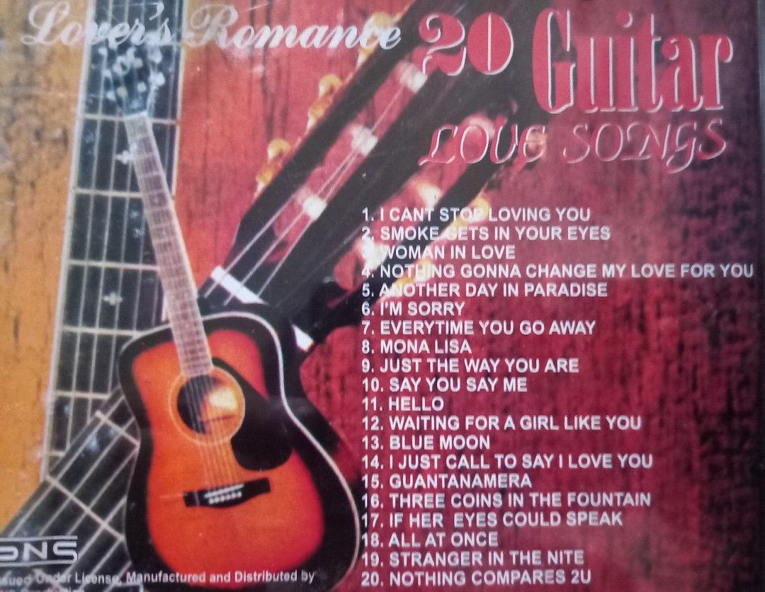 For Sale Romantic Guitar CDs Set, Hobbies & Toys, Music & Media, CDs ...