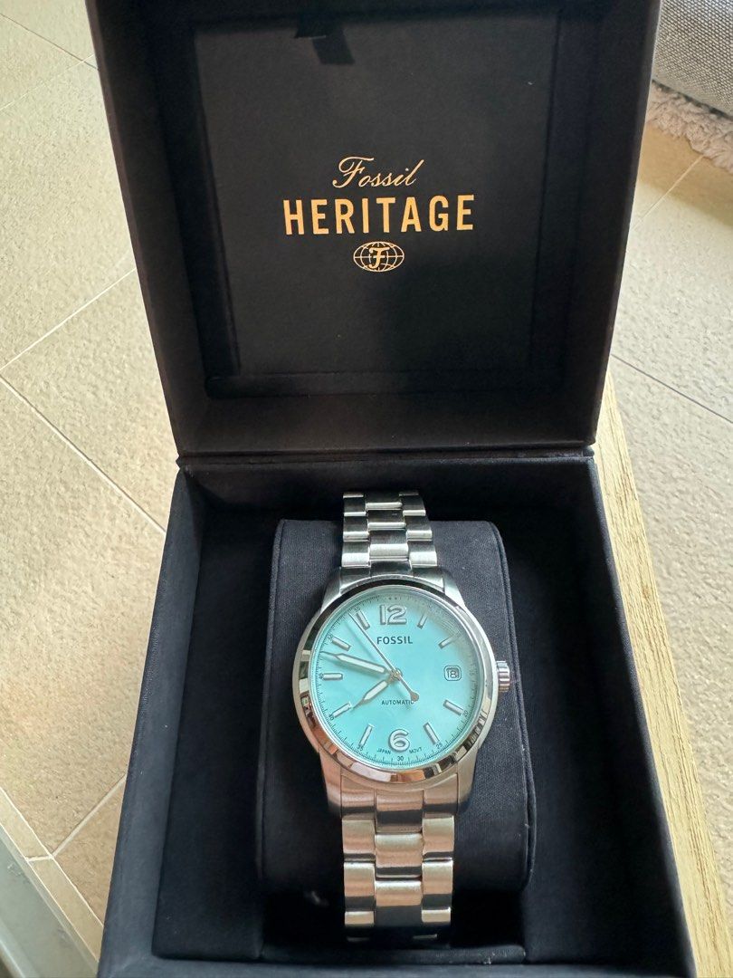 Fossil Heritage automatic watch, Luxury, Watches on Carousell