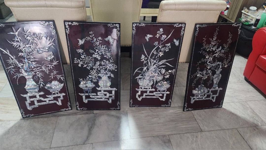 Four Seasons wall decor , Furniture & Home Living, Home Decor, Wall ...