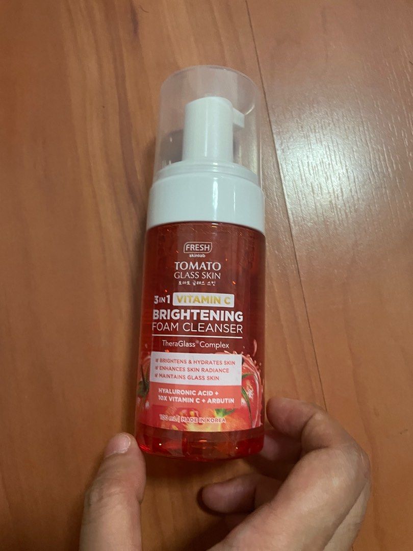 Fresh Skinlab Tomato Glass Skin Facial Cleanser, Beauty & Personal Care ...