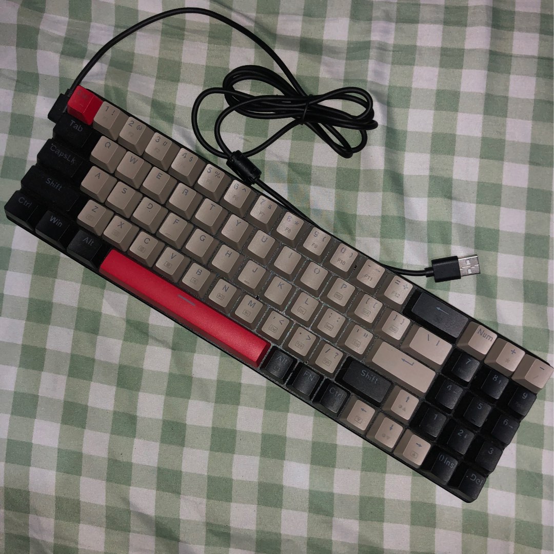 GAMEN Titan Elite Keyboard Gaming Mechanical Keyboard, Elektronik ...