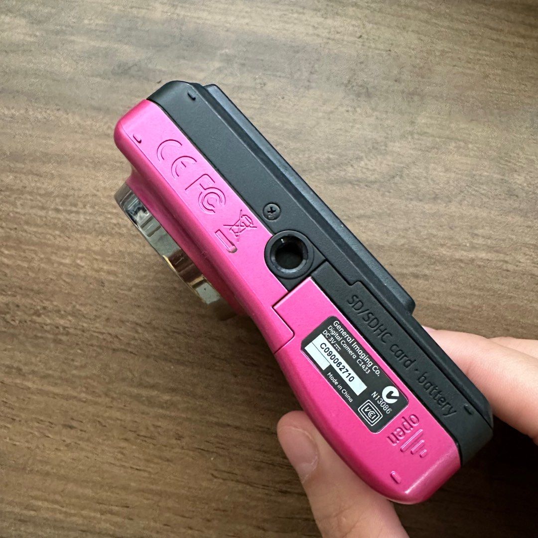 GE Pink Digital Camera, Photography, Cameras on Carousell