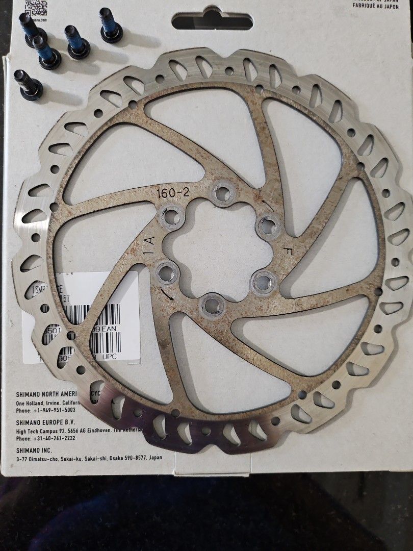 Giant Disk brake rotor 160mm, Sports Equipment, Bicycles & Parts, Parts ...