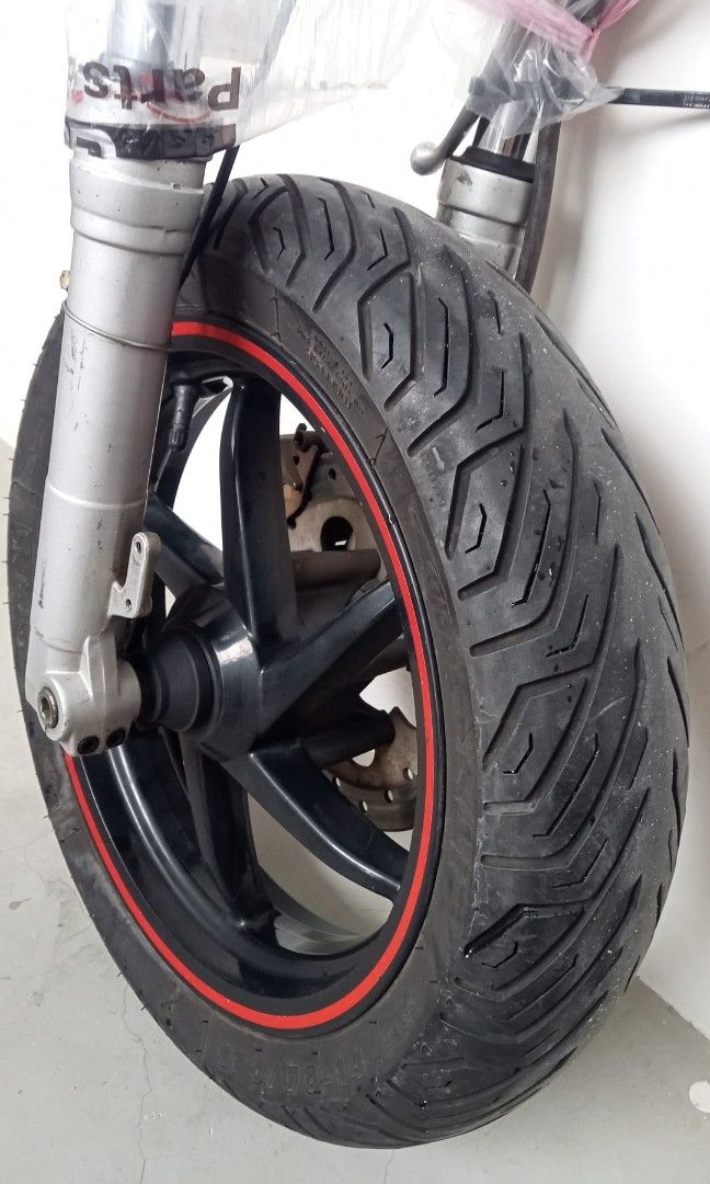 Gilera Runner ST200 Fork Front Wheel Assembly, Motorcycles, Motorcycle ...