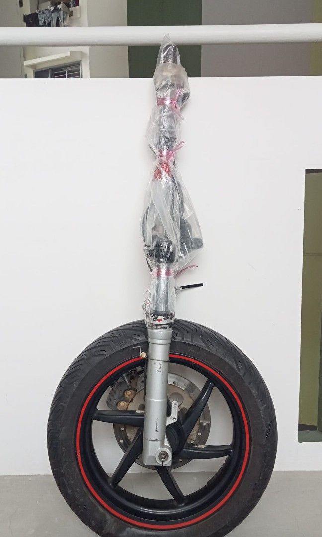 Gilera Runner ST200 Fork Front Wheel Assembly, Motorcycles, Motorcycle ...