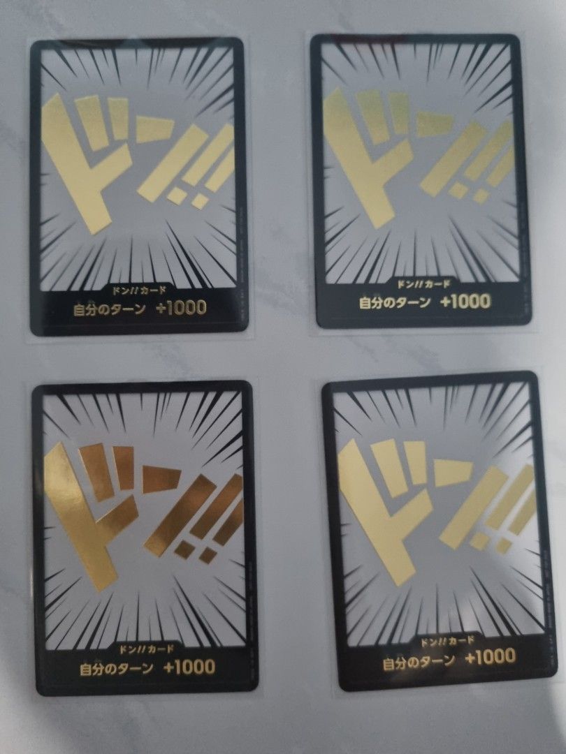 Gold Don One PieceTCG, Hobbies & Toys, Toys & Games on Carousell