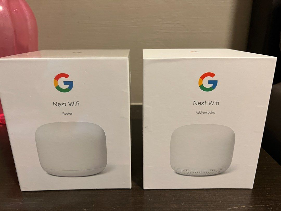 Google Nest Wifi Router+point, Computers & Tech, Parts & Accessories, Networking on Carousell