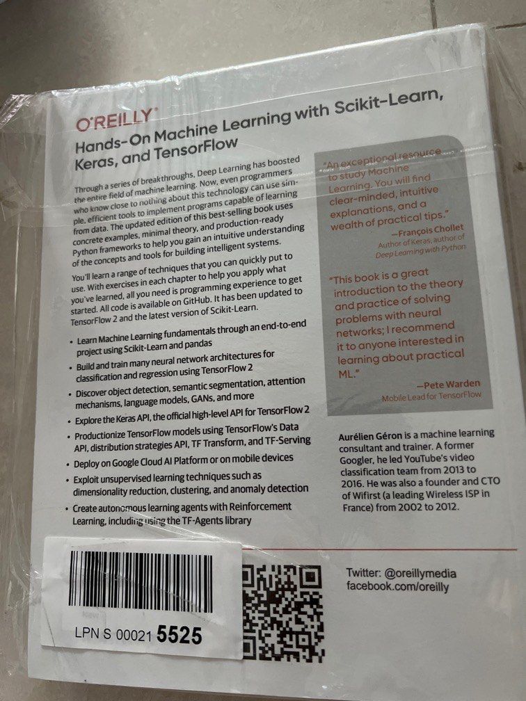 Hands-on Machine learning with Scikit-learn Keras and TensorFlow ...