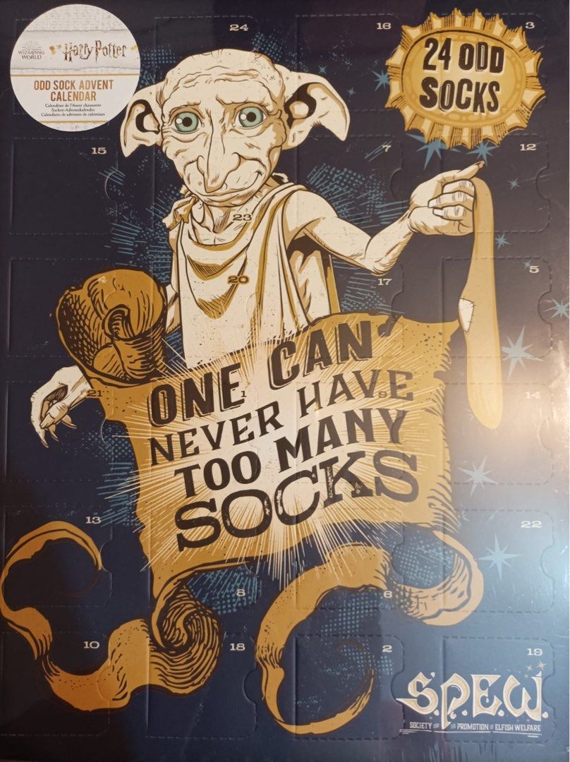 odd socks calendar