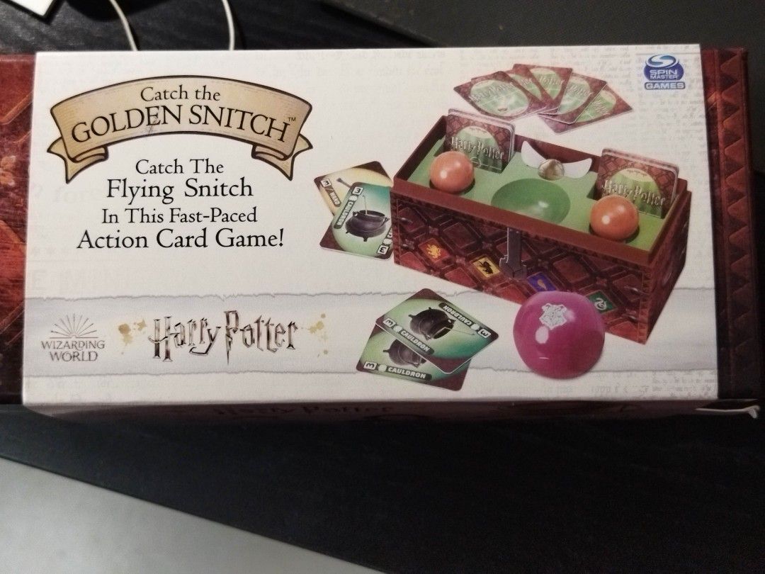 Harry Potter Catch the Golden Snitch, Hobbies & Toys, Toys & Games on ...