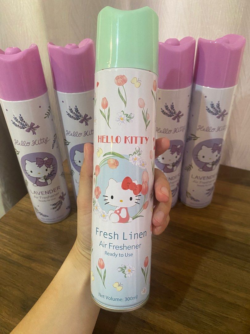 Hello Kitty Air Freshener (300ml), Furniture & Home Living, Home Fragrance on Carousell