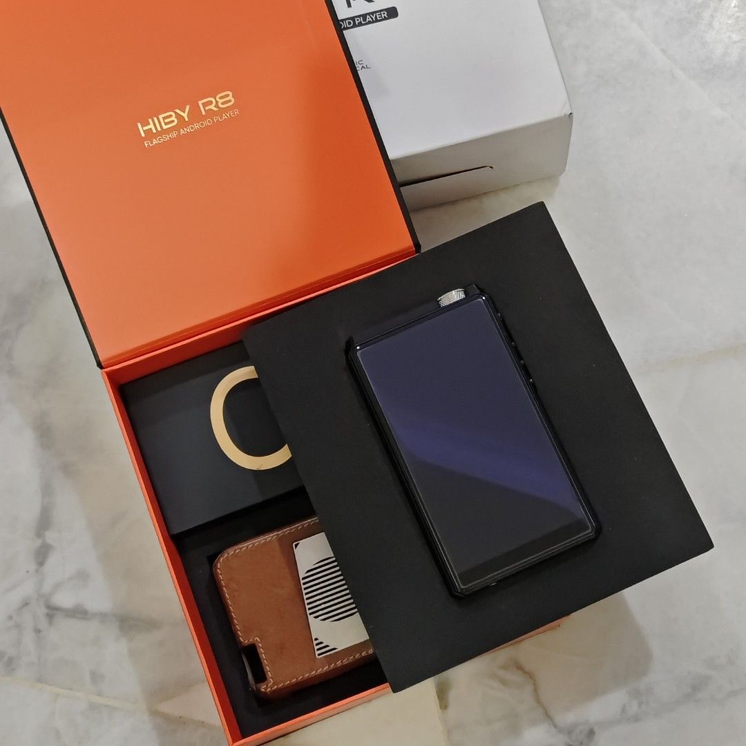 HiBy R8 Hi-Res Audio Player High-end DAP 6gb ram 128gb rom Mobile Concert Hall with Turbo Mode ...