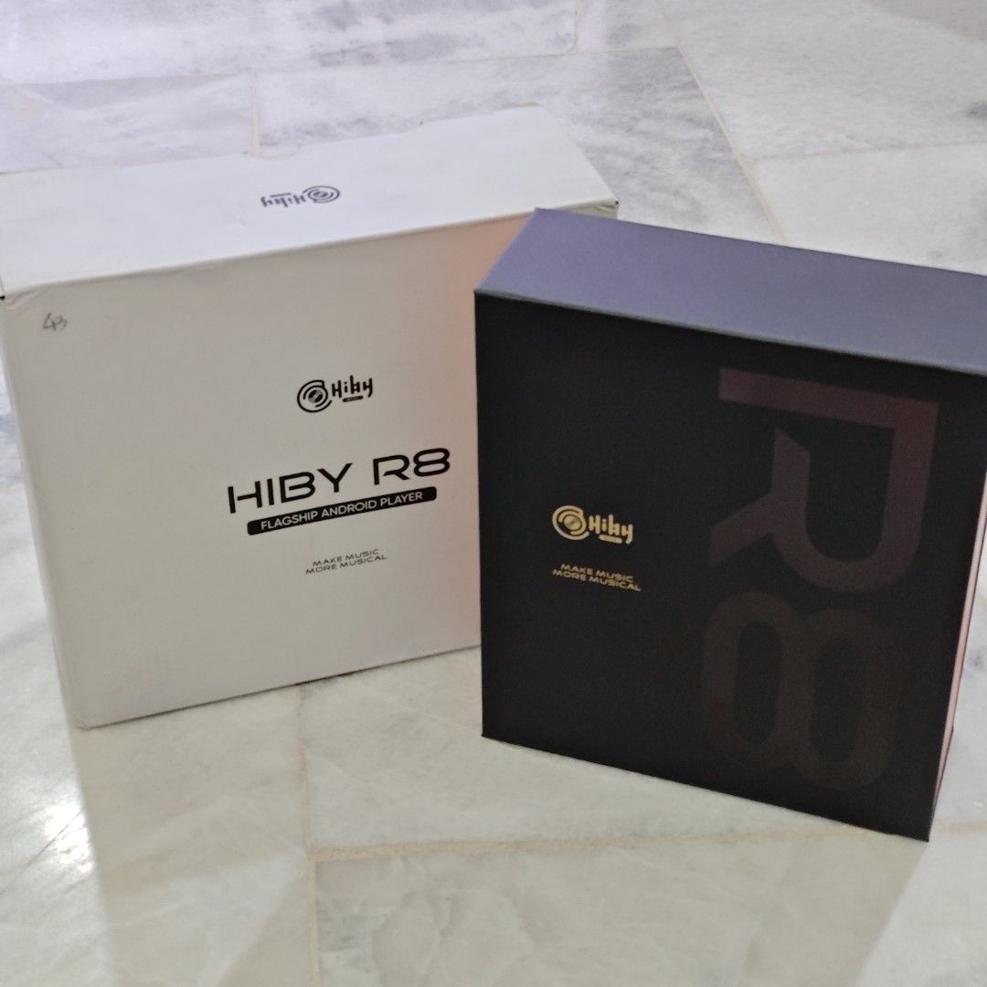 HiBy R8 Hi-Res Audio Player High-end DAP 6gb ram 128gb rom Mobile Concert Hall with Turbo Mode ...