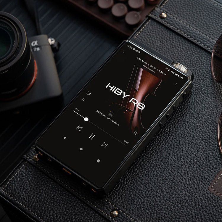 HiBy R8 Hi-Res Audio Player High-end DAP 6gb ram 128gb rom Mobile Concert Hall with Turbo Mode ...