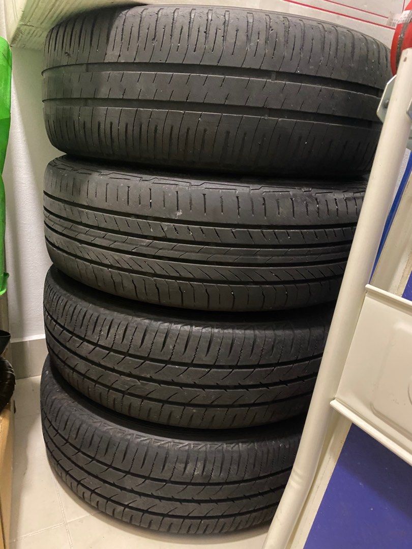 Honda Jazz Rim with free tires, Auto Accessories on Carousell