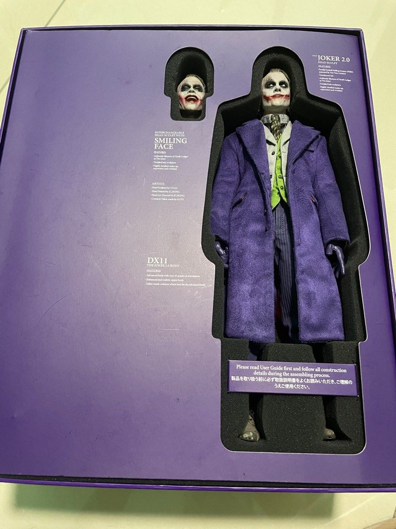 Hot toys joker DX 11 deluxe version + extra body + extra full custome set, Hobbies & Toys, Toys ...