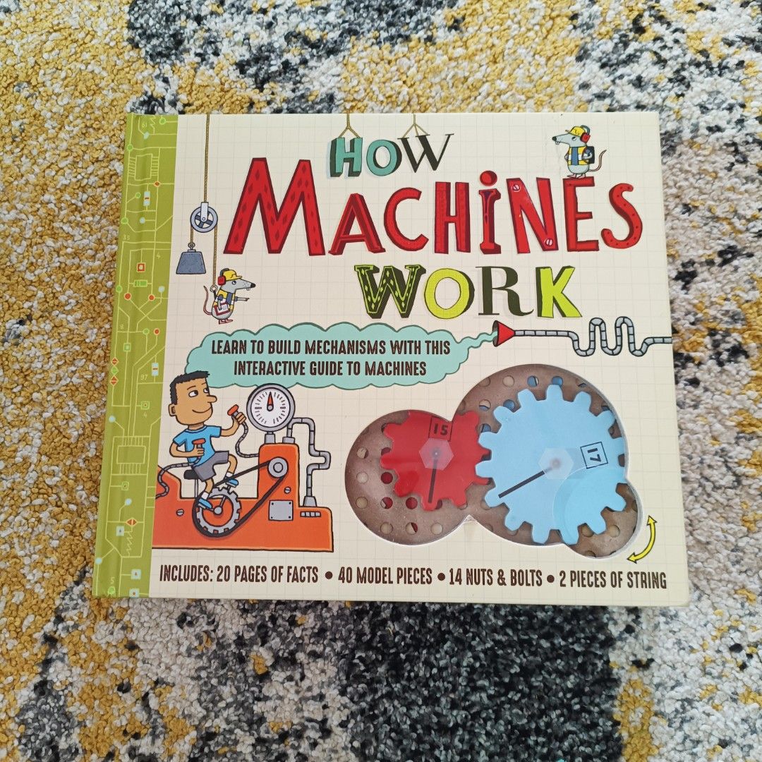 How Machines Work book, Hobbies & Toys, Books & Magazines, Children's ...