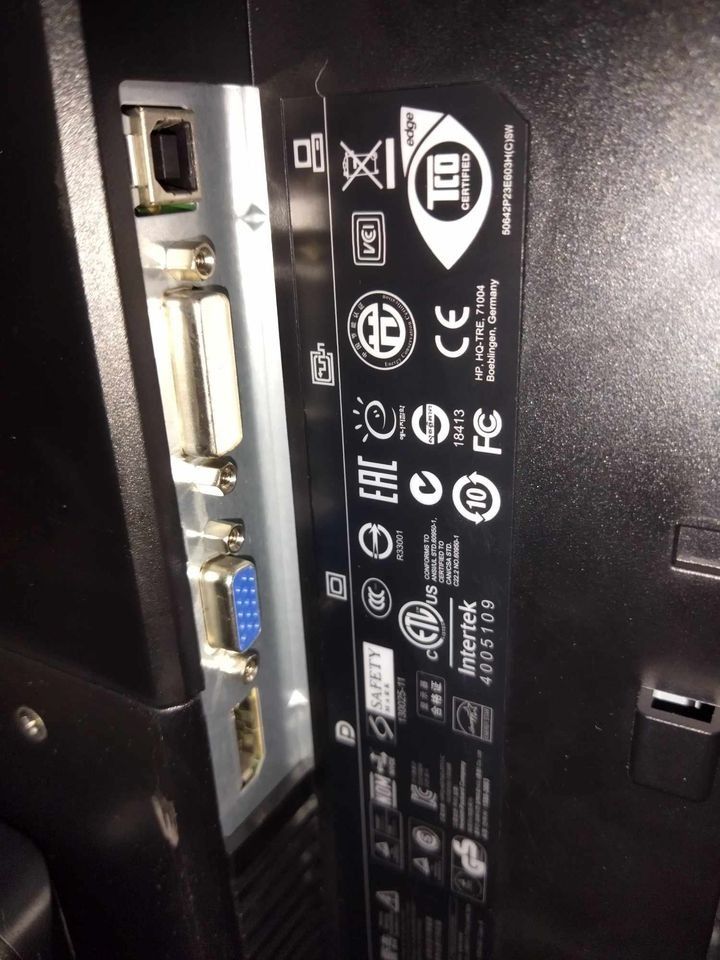 HP EliteDisplay E231 23-inch LED Backlit Full HD Monitor, Computers ...