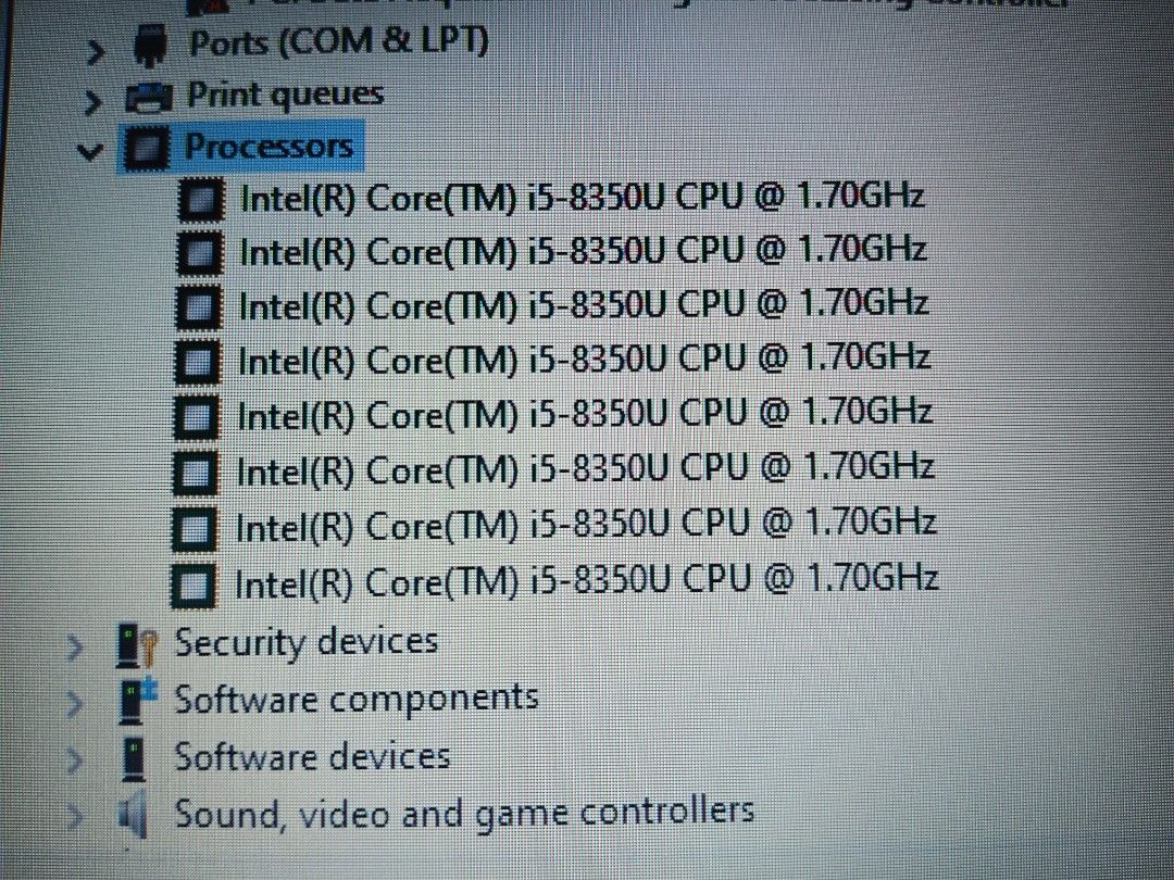 Hp ProBook 650 G4 15.6inch" Intel Core i5 (8th gen) Windows 10 Pro ...