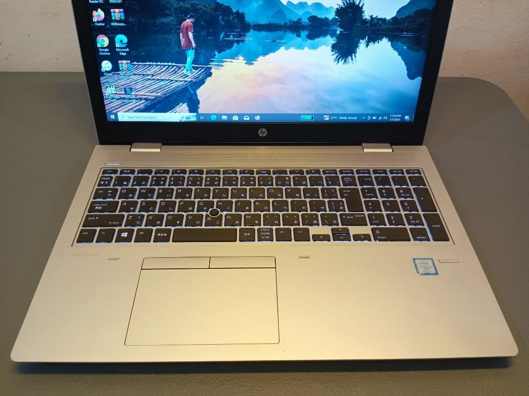 Hp ProBook 650 G4 15.6inch" Intel Core i5 (8th gen) Windows 10 Pro ...