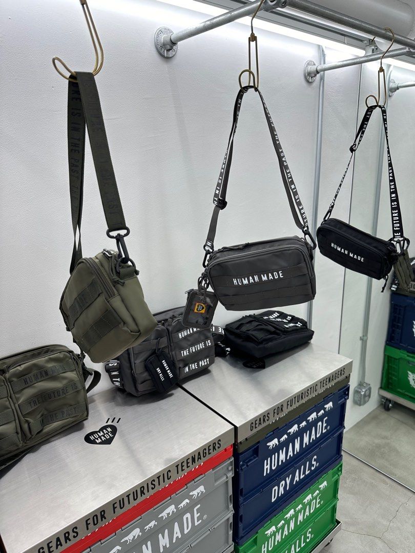 Human Made Pouches Bags, Men's Fashion, Bags, Belt bags, Clutches and ...